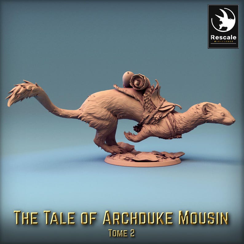 Mouse and Weasel Sprint-rescale Miniatures -tale of Archduke Mousin 2 ...