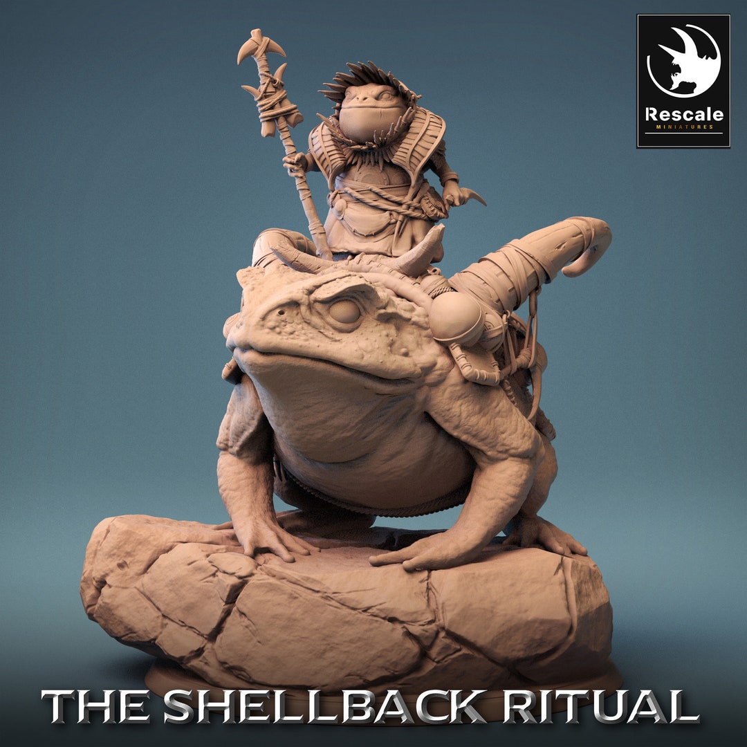 Mount Master-rescale Miniatures -shellback Ritual - Etsy