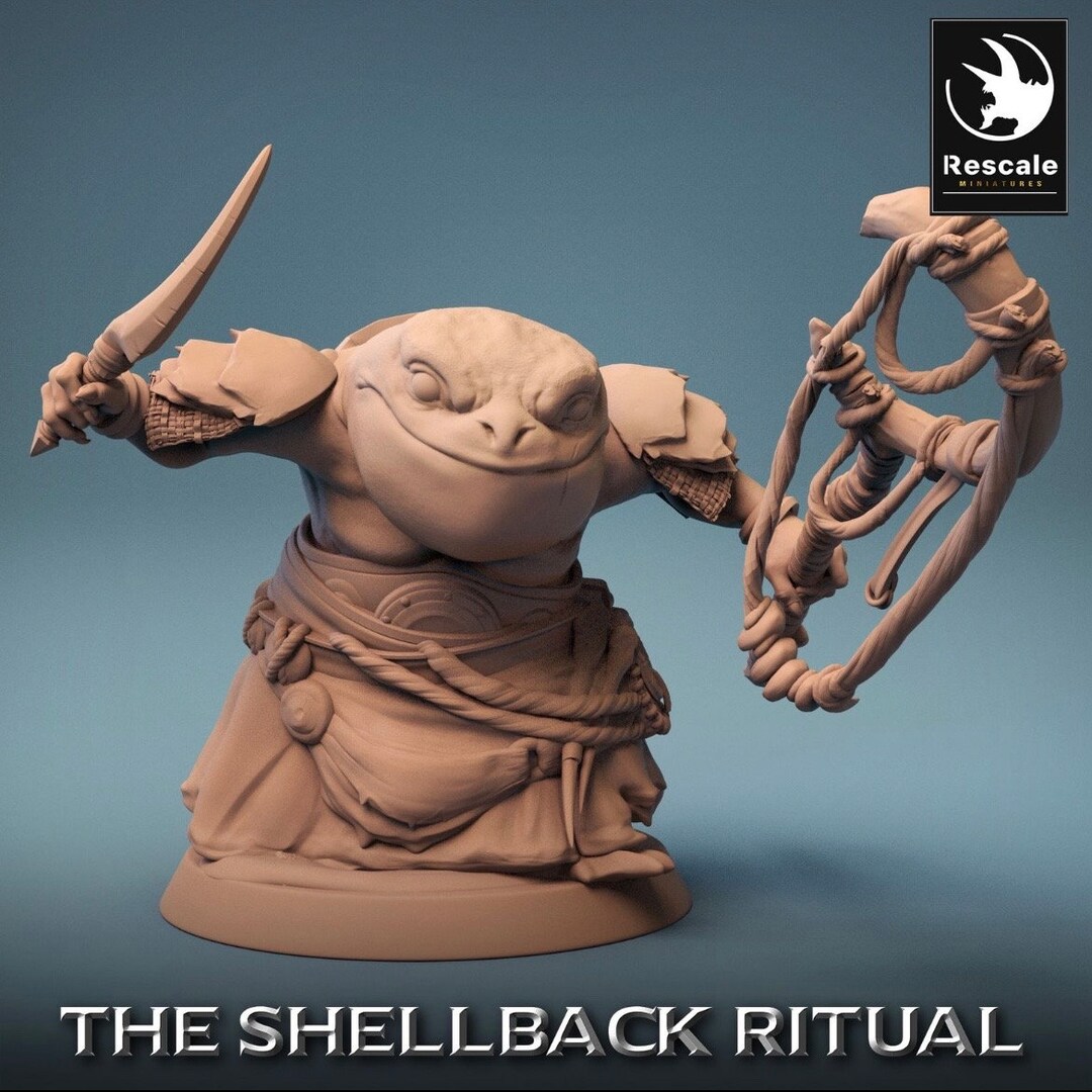 Croaker Parry-rescale Miniatures -shellback Ritual - Etsy