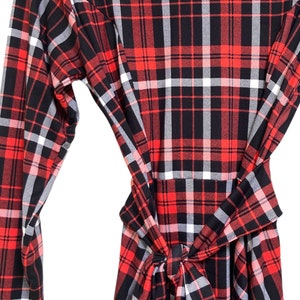 Simple A-line Plaid Dress - Etsy