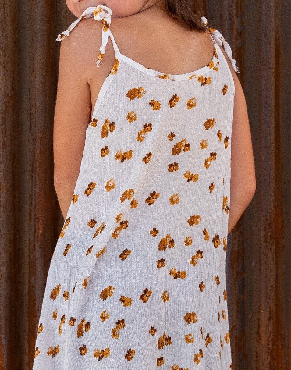 Little Girls Handkerchief Hem Dress, Sweetheart Neckline, Adjustable ...