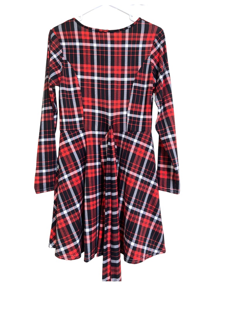 Simple A-line Plaid Dress - Etsy