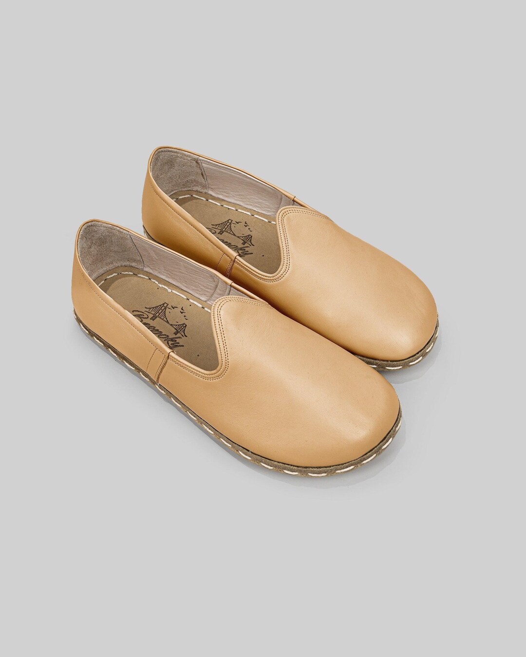 Men's Barefoot Shoes: Wide Toe Buffalo Leather - Zero Drop Sole - Etsy