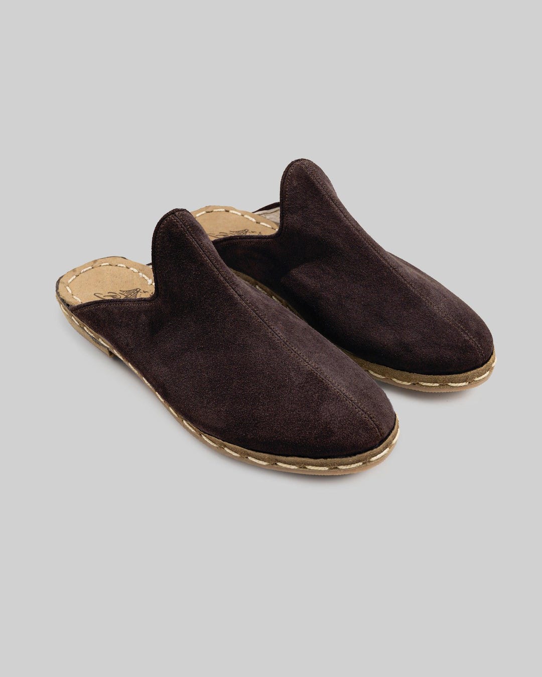 Men's Leather Slippers - Wide Toe Box, Zero Drop Design - Etsy