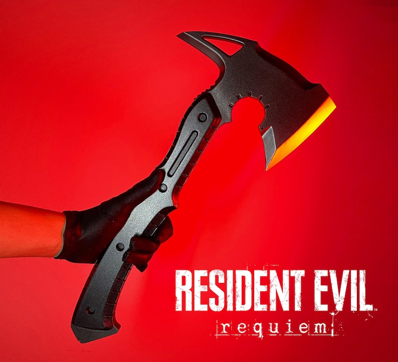 Resident Evil Requiem Leon S. Kennedy Axe Hatchet 3d Print File/stl ...