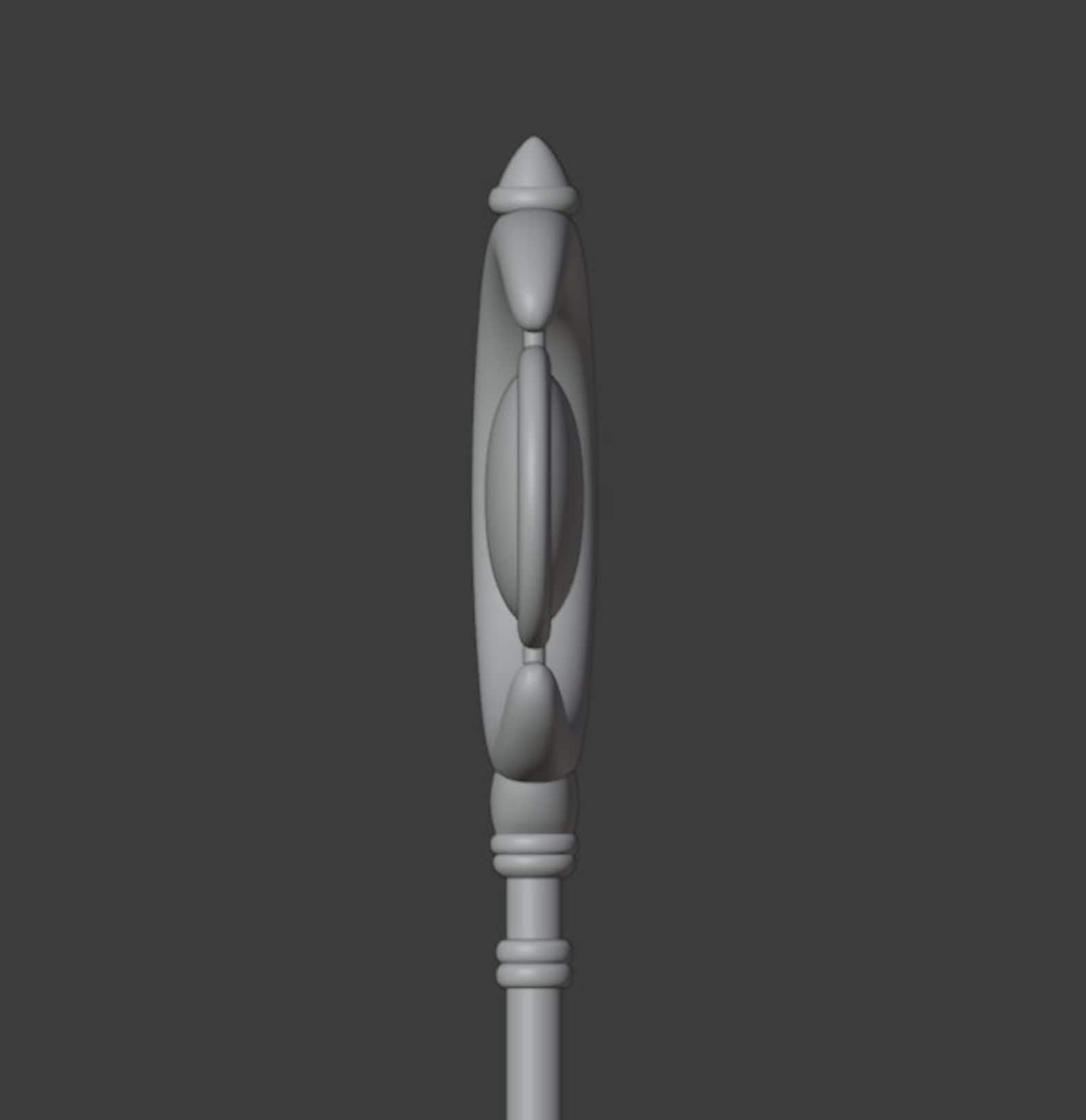 Frieren Beyond Journey's End Frieren Staff 3d Model/3d Print/stl - Etsy