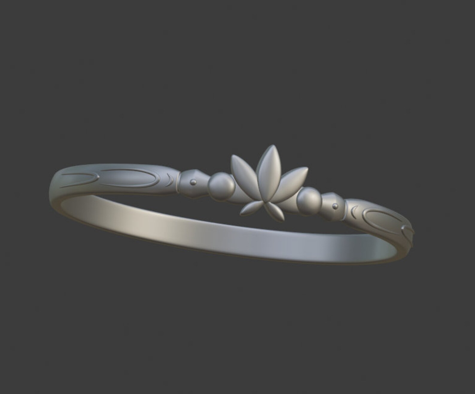 Frieren Beyond Journey's End Fern Bracelet 3d Model/3d Print/stl - Etsy