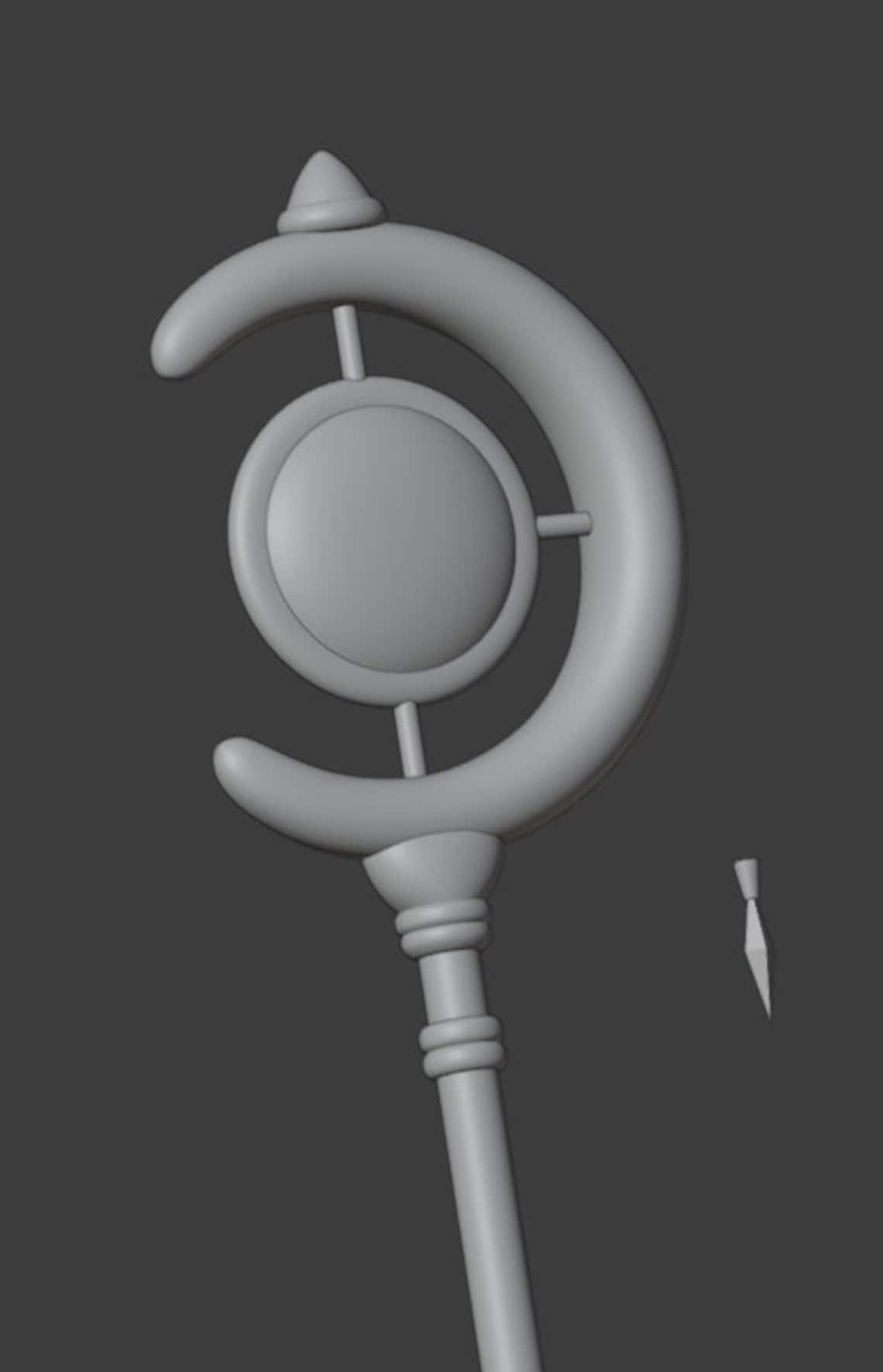 Frieren Beyond Journey's End Frieren Staff 3d Model/3d Print/stl - Etsy