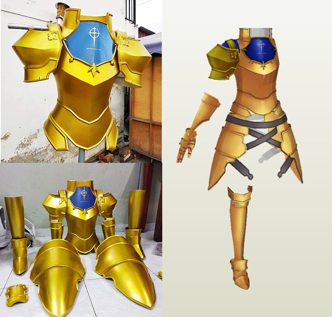 SAO Sword Art Online Alice Zuberg Cosplay Armor Pepakura File/pdo - Etsy