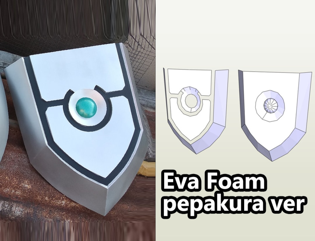 The Rising of the Shield Hero Naofumi Iwatani Shield Pepakura File/pdo ...