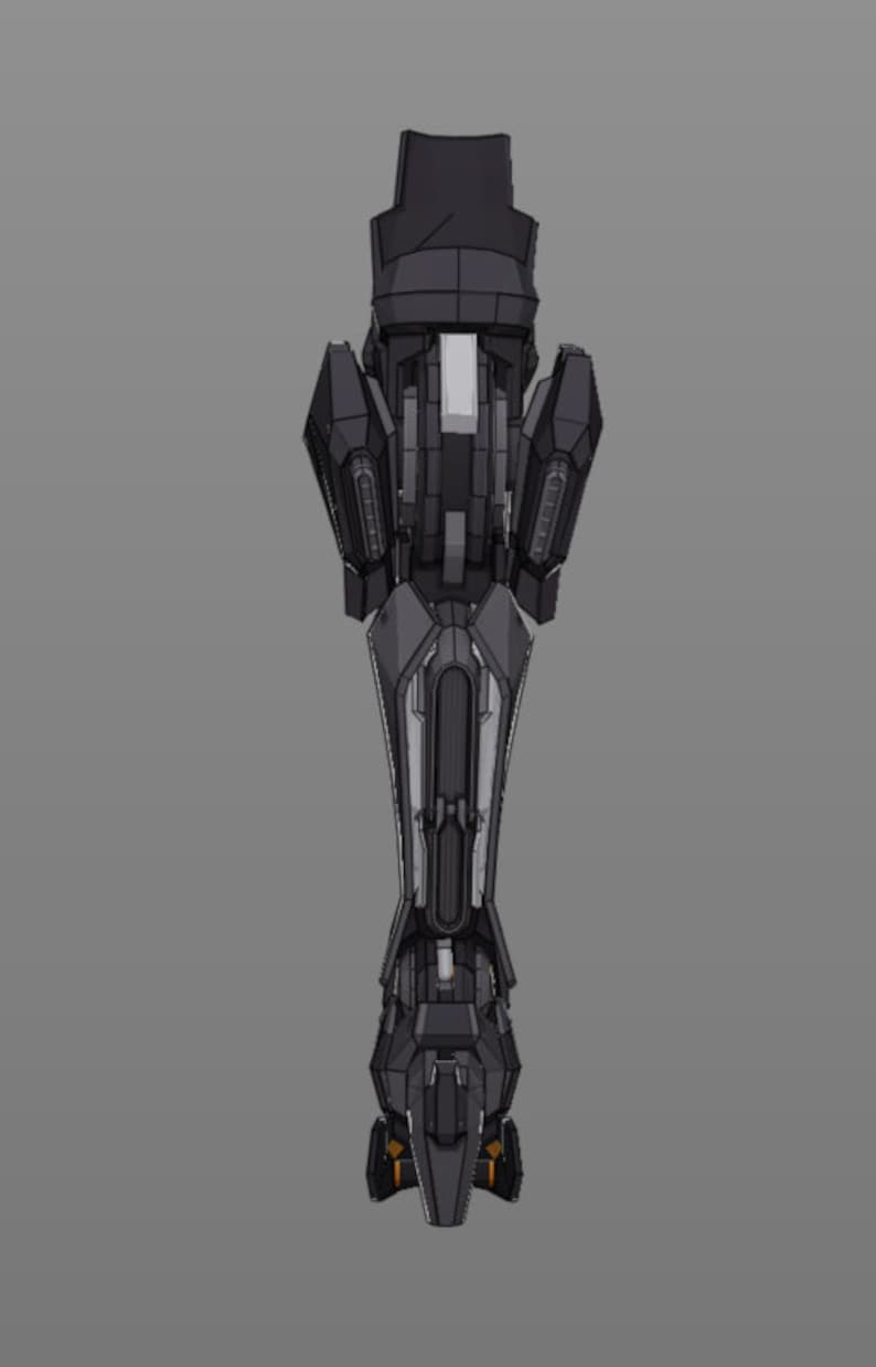 Zero Zone Zenless Von Lycaon Leg Armor Pepakura File/pdo/3d Model - Etsy