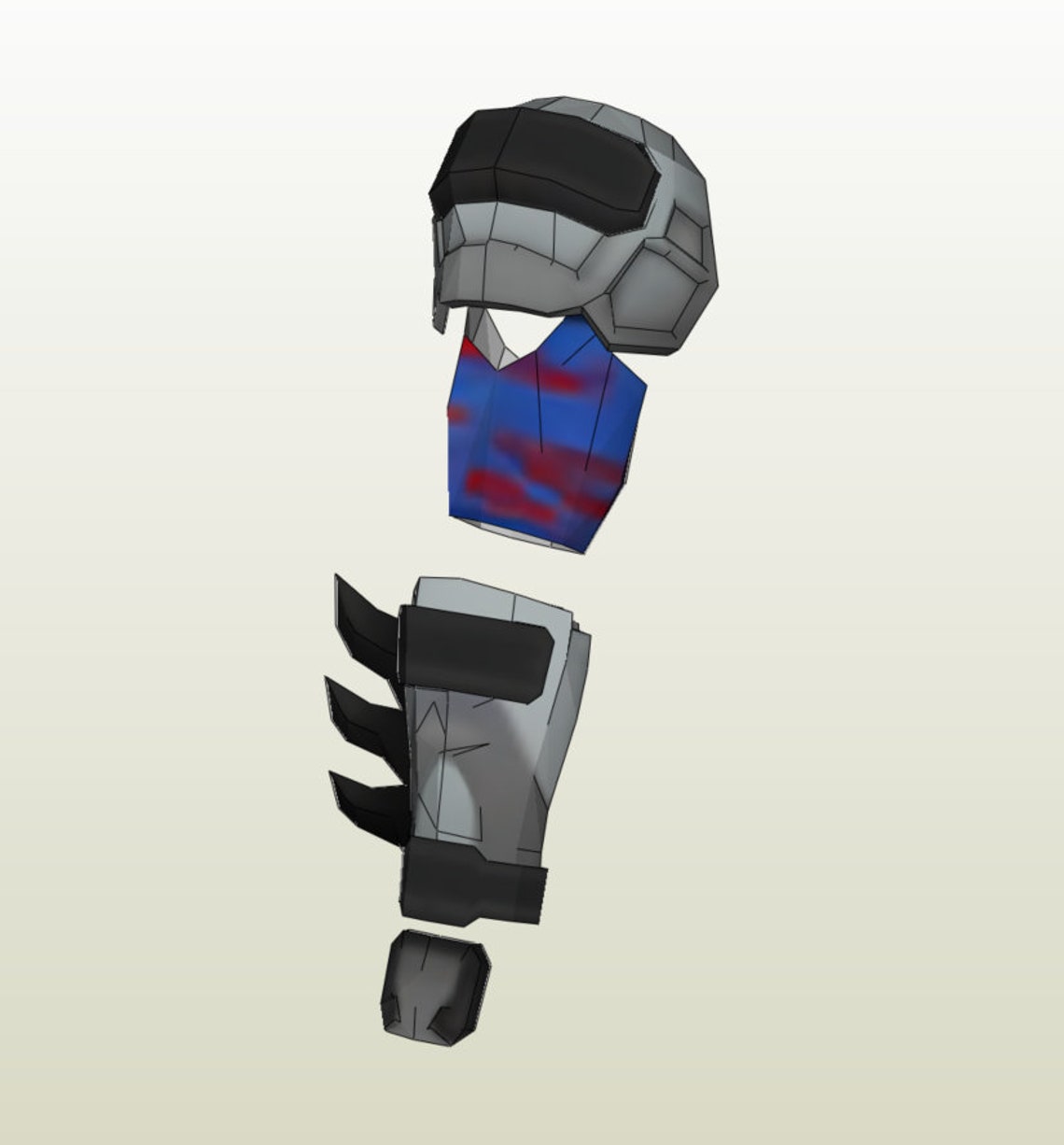 Kamen Rider Amazons Neo Armor Pepakura File/pdo - Etsy