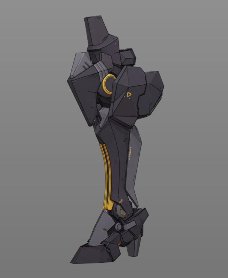 Zero Zone Zenless Von Lycaon Leg Armor Pepakura File/pdo/3d Model - Etsy