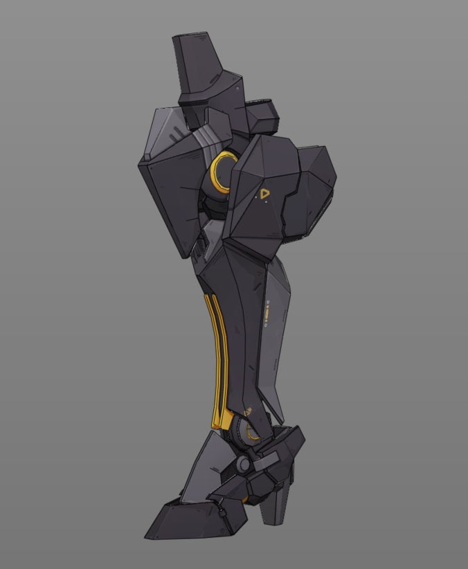 Zero Zone Zenless Von Lycaon Leg Armor Pepakura File/pdo/3d Model - Etsy