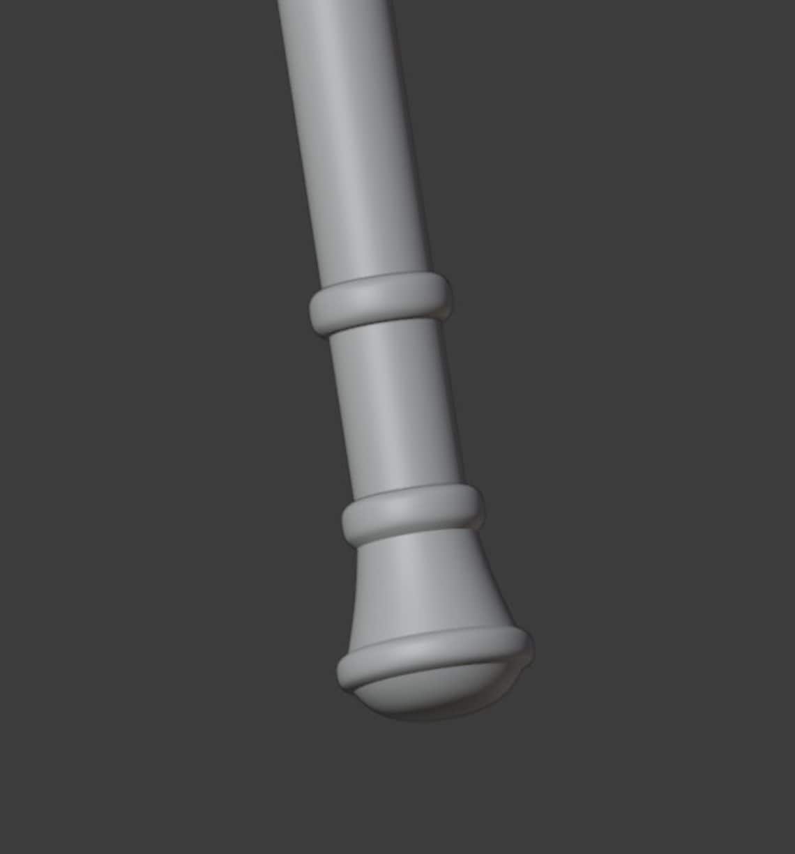 Frieren Beyond Journey's End Frieren Staff 3d Model/3d Print/stl - Etsy