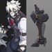 Zero Zone Zenless Von Lycaon Leg Armor Pepakura File/pdo/3d Model - Etsy