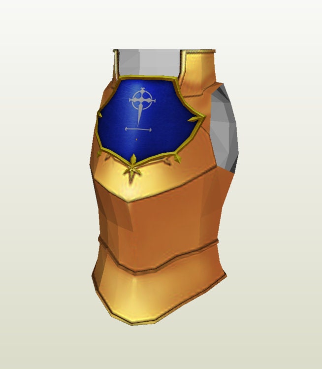 SAO Sword Art Online Alice Zuberg Cosplay Armor Pepakura File/pdo - Etsy