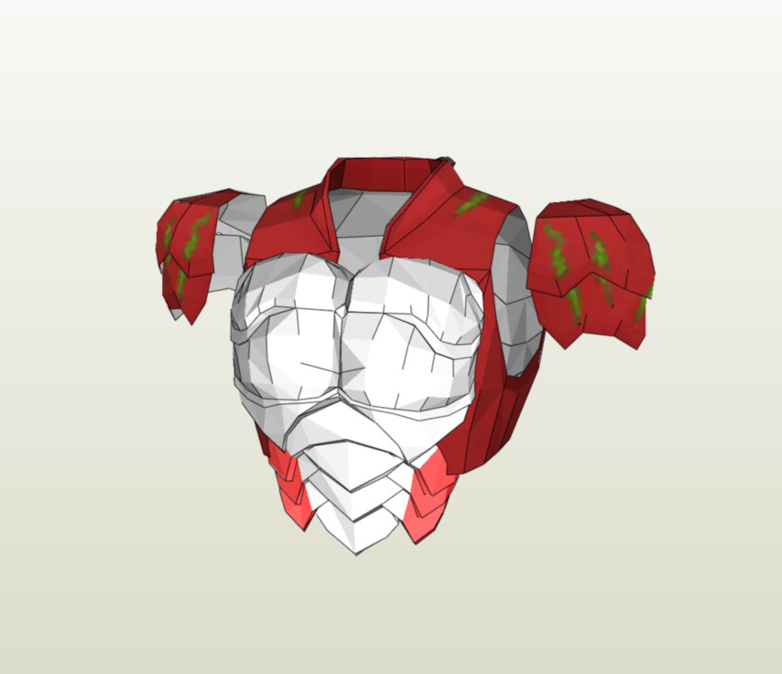 Kamen Rider Amazons Alpha Cosplay Armor Pepakura File/pdo - Etsy