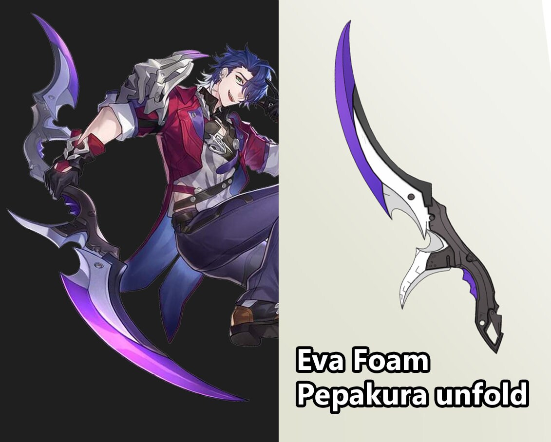 Honkai Star Rail Sampo Weapon Pepakura Unfold File/pdo - Etsy