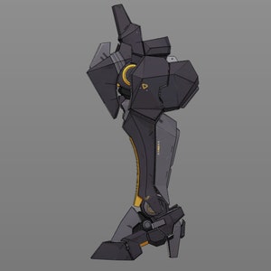 Zero Zone Zenless Von Lycaon Leg Armor Pepakura File/pdo/3d Model - Etsy