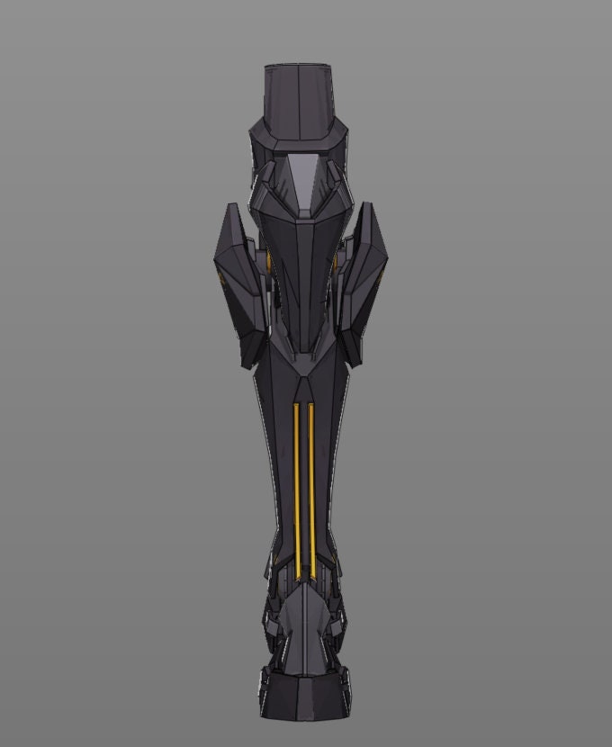 Zero Zone Zenless Von Lycaon Leg Armor Pepakura File/pdo/3d Model - Etsy