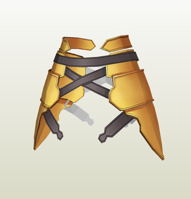 SAO Sword Art Online Alice Zuberg Cosplay Armor Pepakura File/pdo - Etsy