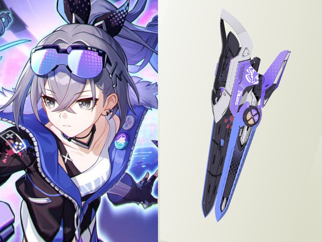 Honkai Star Rail Silver Wolf Weapon Pepakura File/pdo - Etsy