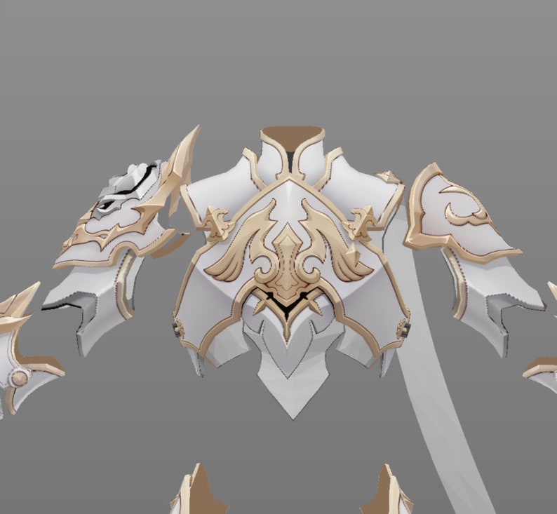 Honkai Star Rail Argenti Armor Pepakura File/pdo - Etsy