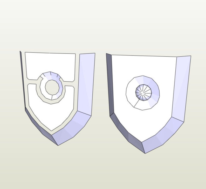 The Rising of the Shield Hero Naofumi Iwatani Shield Pepakura File/pdo ...