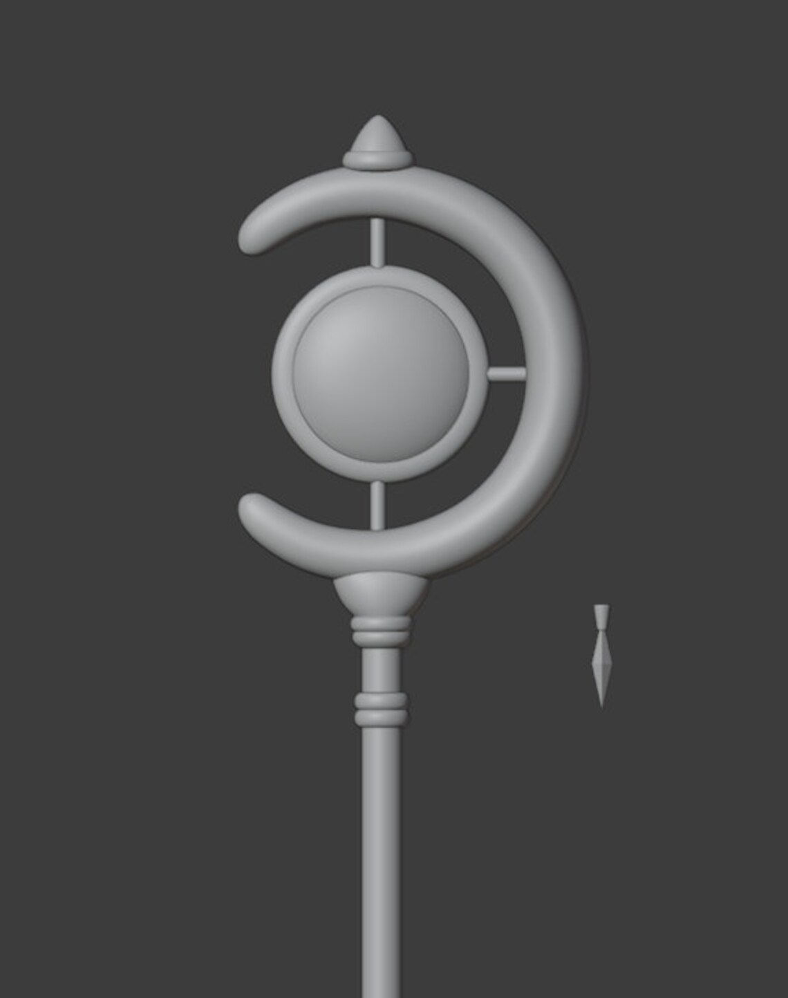Frieren Beyond Journey's End Frieren Staff 3d Model/3d Print/stl - Etsy