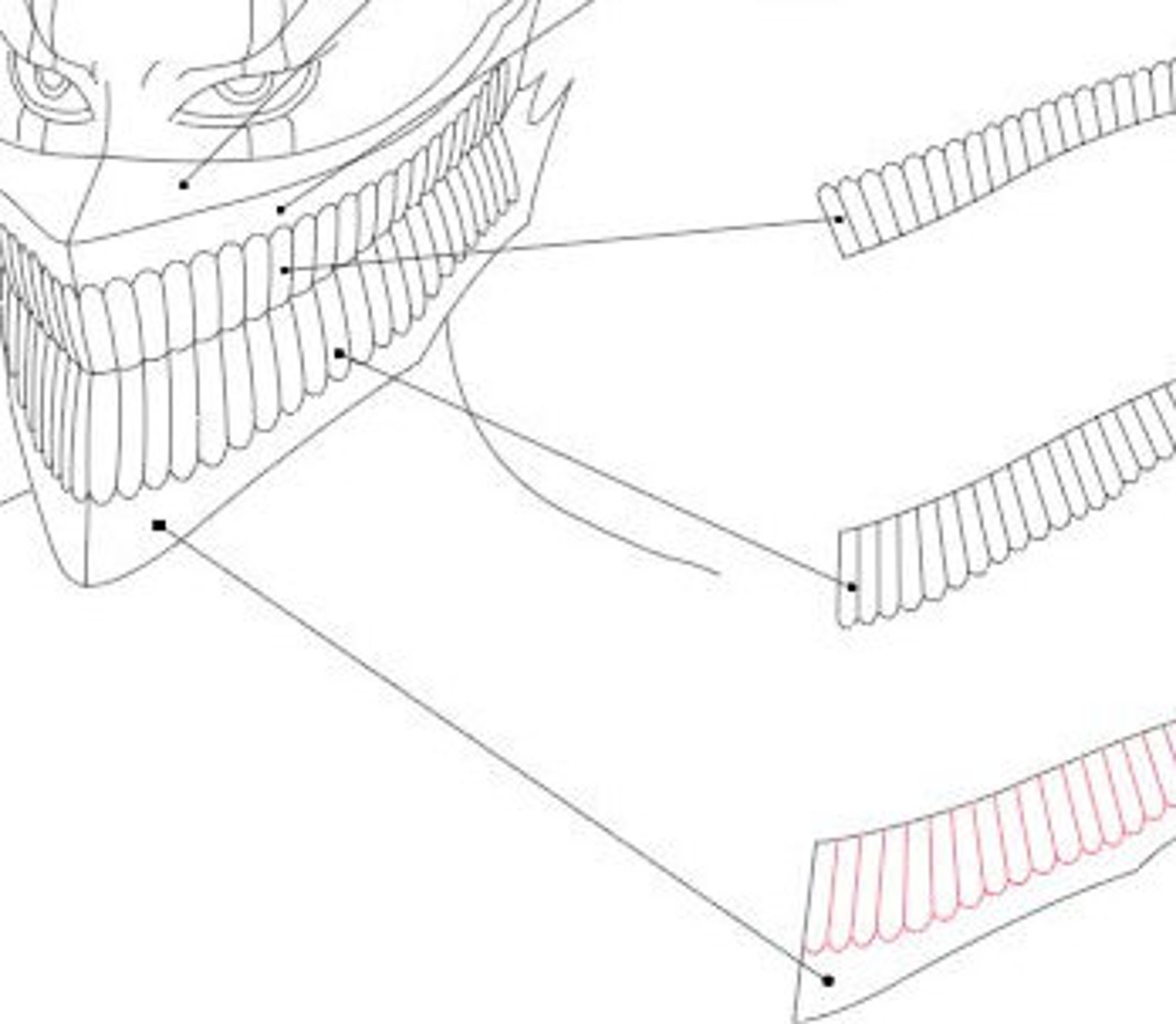 Dandadan Okarun Turbo Granny Mask EVA Foam Template & Pattern - Digital ...