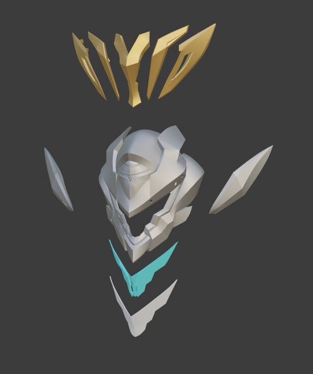 Honkai Star Rail Stellaron Hunter Sam Helmet 3d Model/stl/3d Print - Etsy