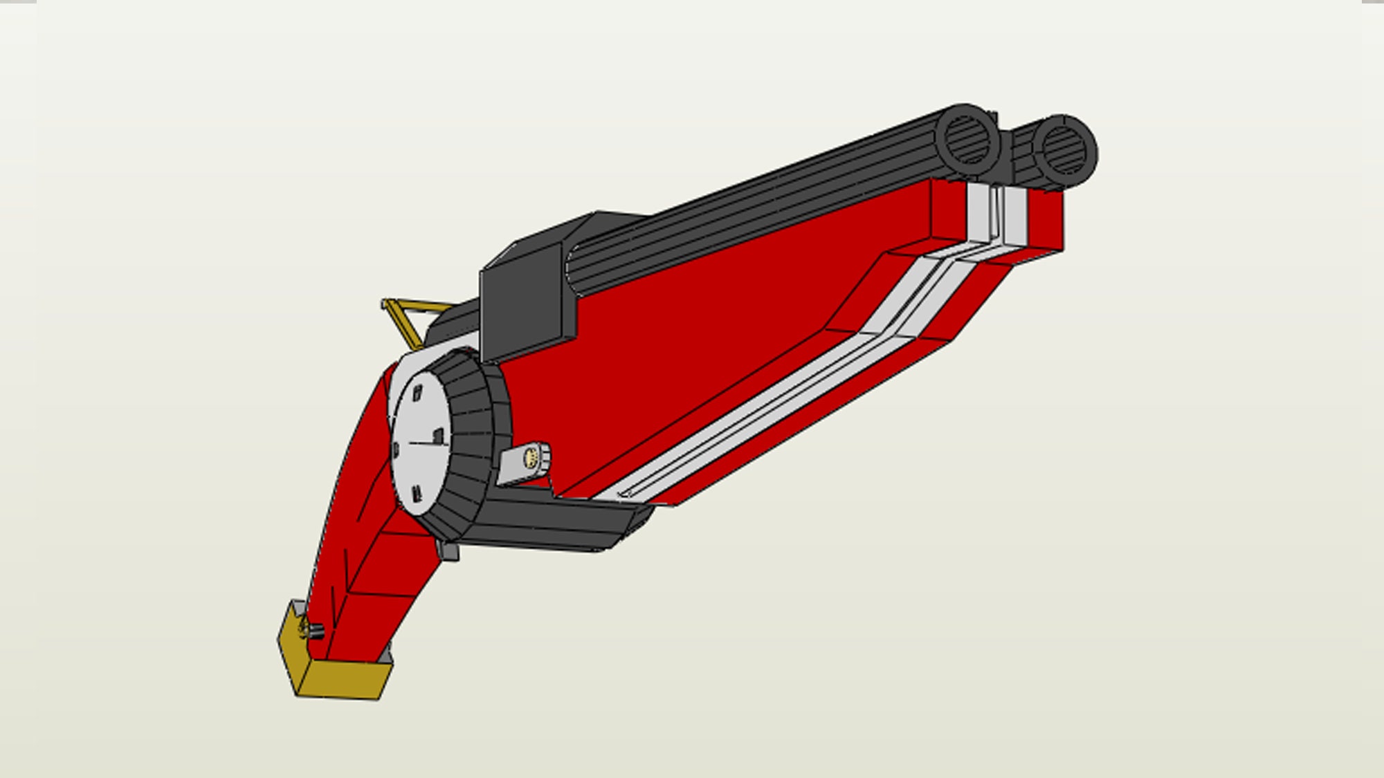 Kabaneri of the Iron Fortress Mumei Gun Pepakura PDO File - Etsy