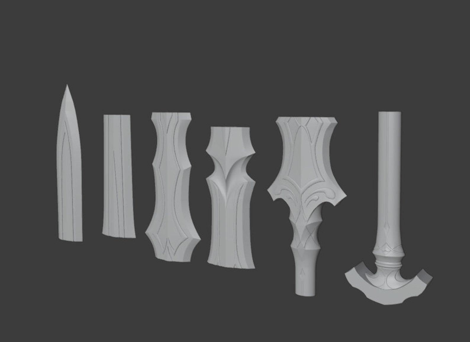 Fate Samurai Remnant Saber Yamato Takeru Amenomurakumo No Tsurugi 3d ...