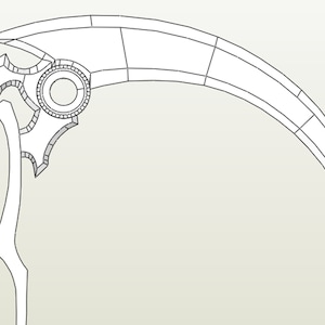 Vtuber Hololive EN Mori Calliope Weapon Pdo/pepakura File - Etsy