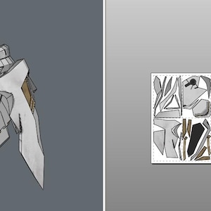 Honkai Star Rail Stellaron Hunter Sam Armor Pepakura File/pdo/eva Foam ...