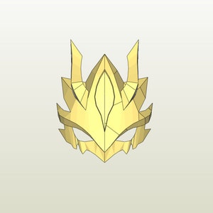 FGO Prince of Lanling Mask Pepakura File/pdo - Etsy