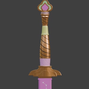 Kpop Demon Hunters Rumi Weapon Sword 3d Model STL - Etsy
