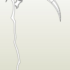 Vtuber Hololive EN Mori Calliope Weapon Pdo/pepakura File - Etsy