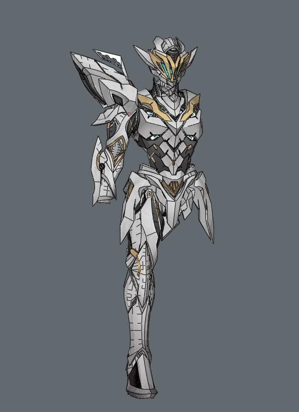 Honkai Star Rail Stellaron Hunter Sam Armor Pepakura File/pdo/eva Foam ...