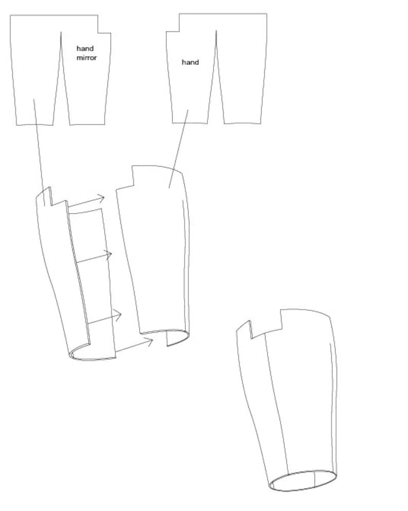 Delicious in Dungeon Laios Touden Armor EVA Foam Template & Pattern ...