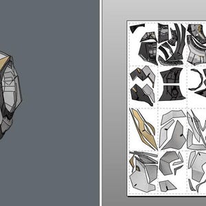 Honkai Star Rail Stellaron Hunter Sam Armor Pepakura File/pdo/eva Foam ...