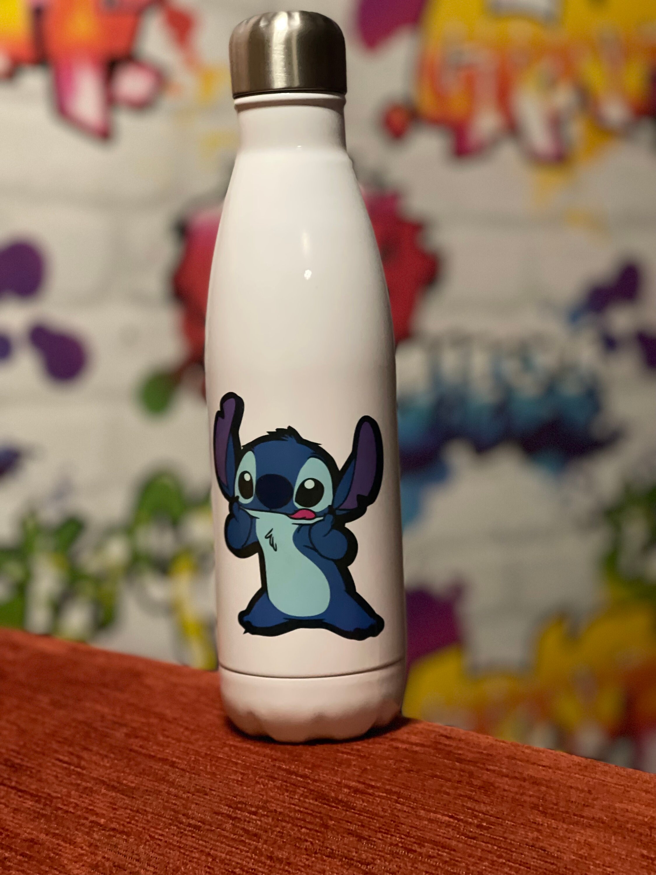 Stitch Water Bottle/drinks Bottle lilo and Stitch - Etsy