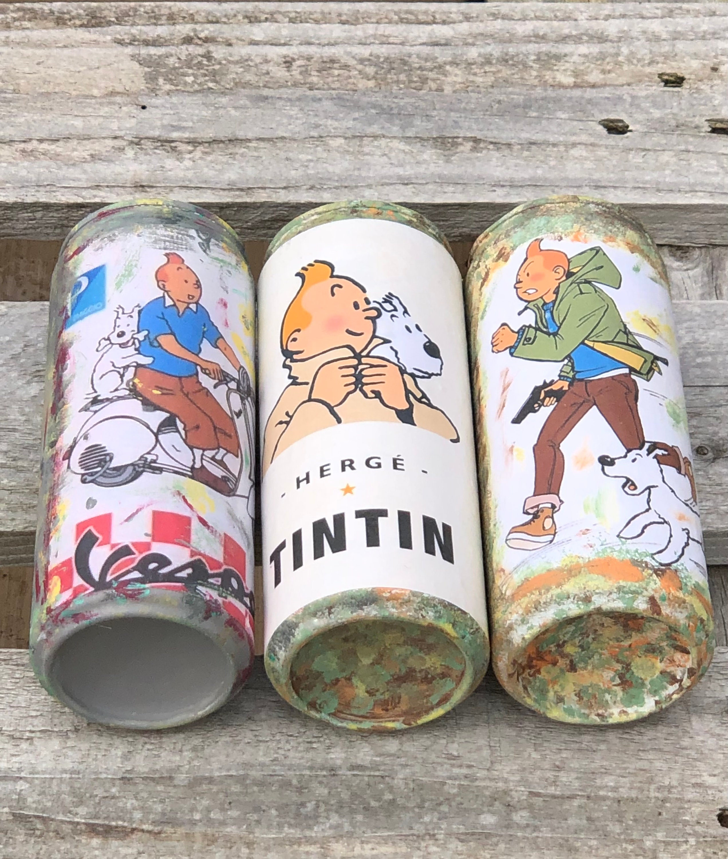 TINTÍN Snowy Captain HADDOCK Cuthbert Calculus Thomson and Thomson ...