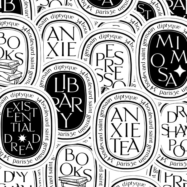 Diptyque Sticker - Etsy