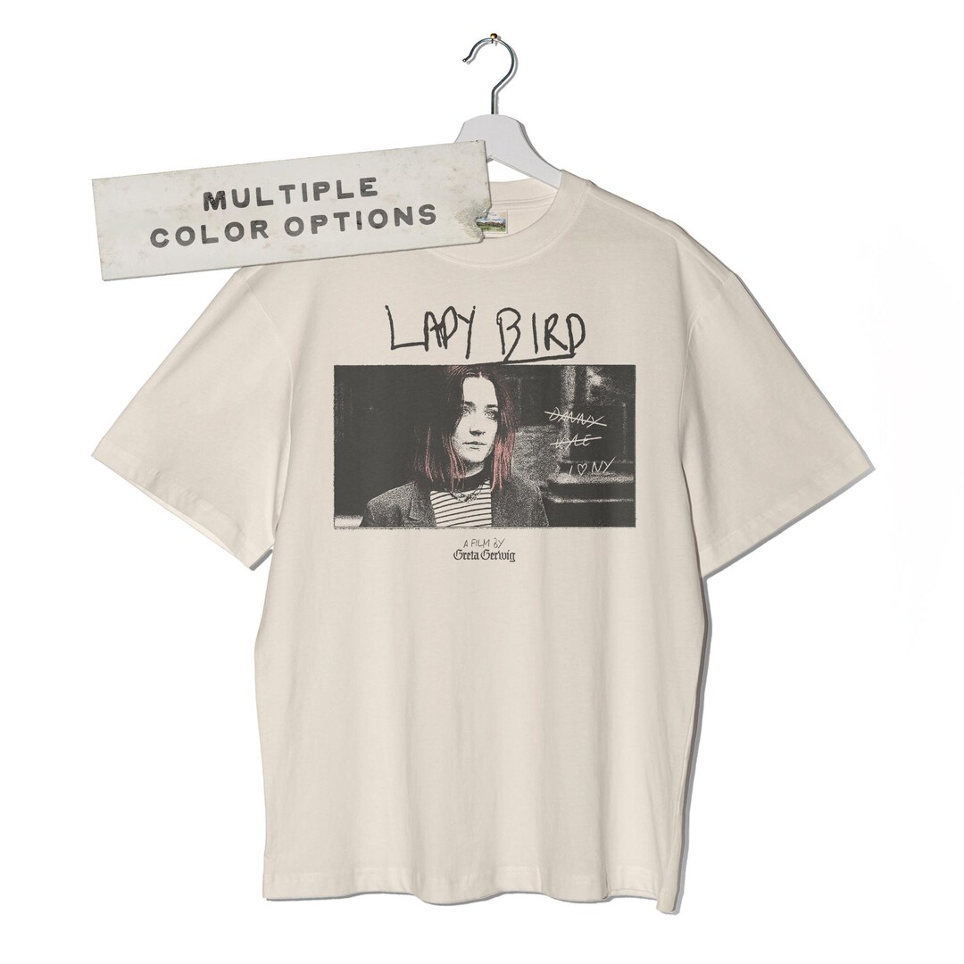 Lady Bird Ladybird Inspired Graphic Tshirt, A24 Movie Merch, Greta ...
