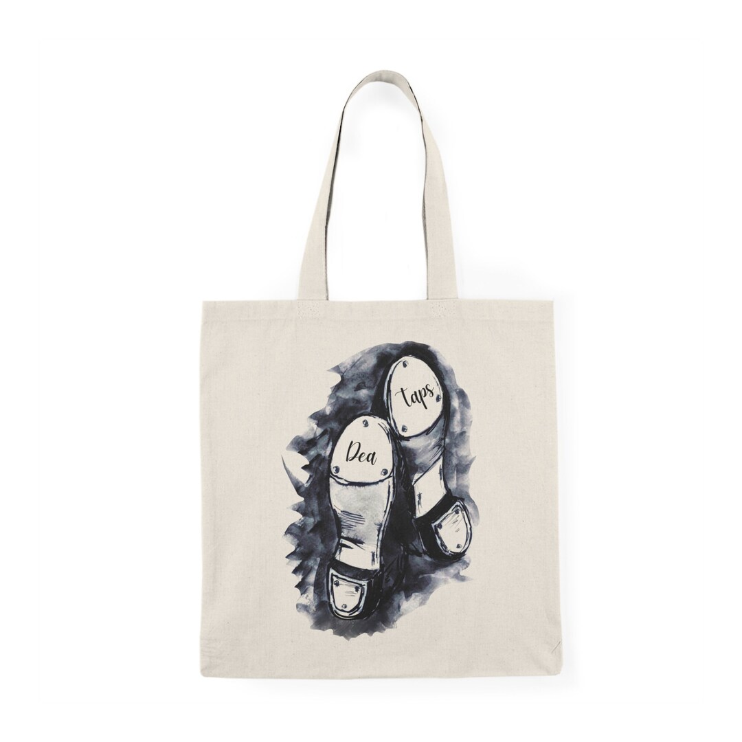 Custom Tap Shoes Tote Bag Tap Dancer Gift for Daughter Tap Dancer ...