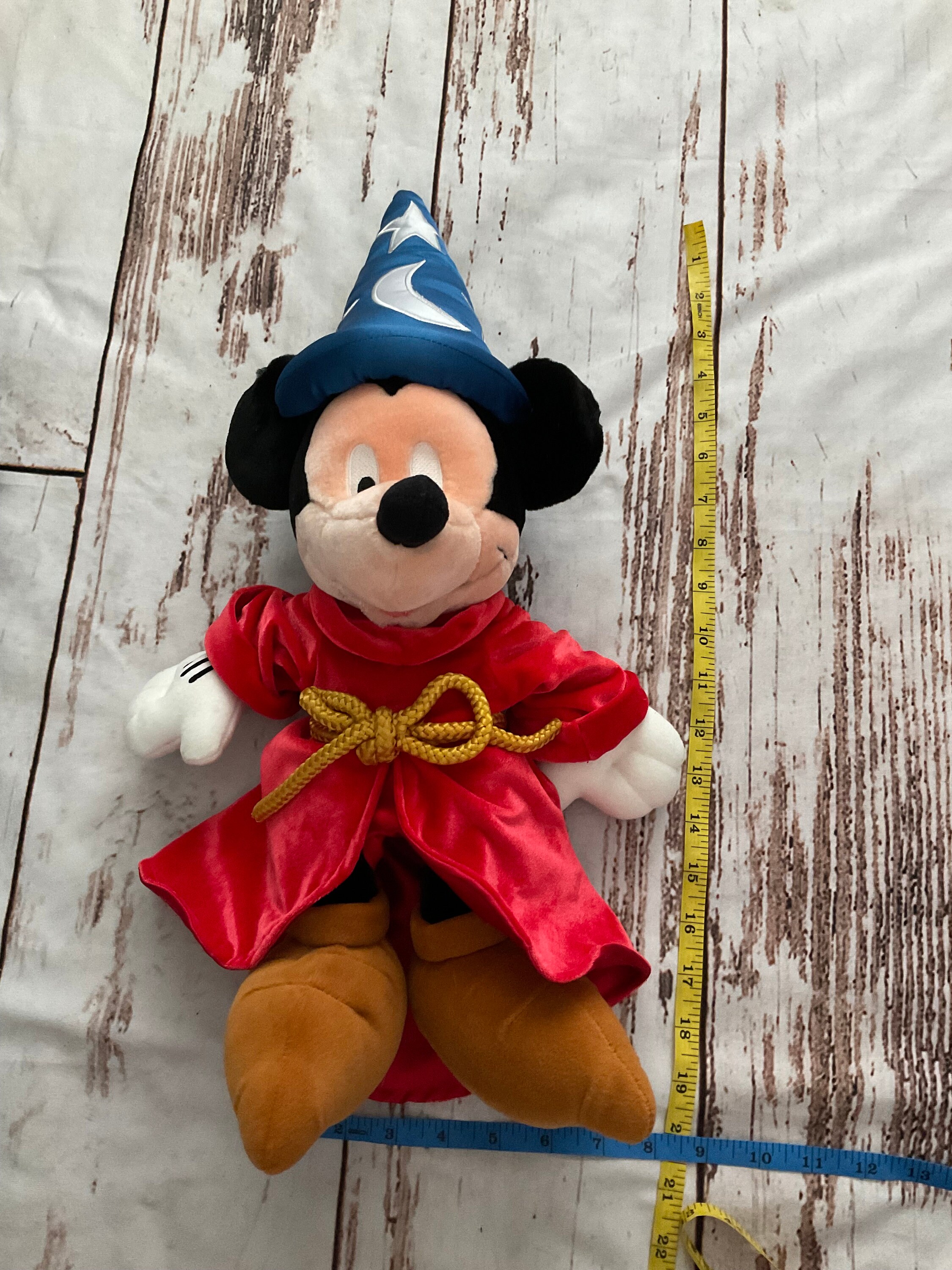 Mickey Mouse Fantasia Wizard 20 Plushie - Etsy