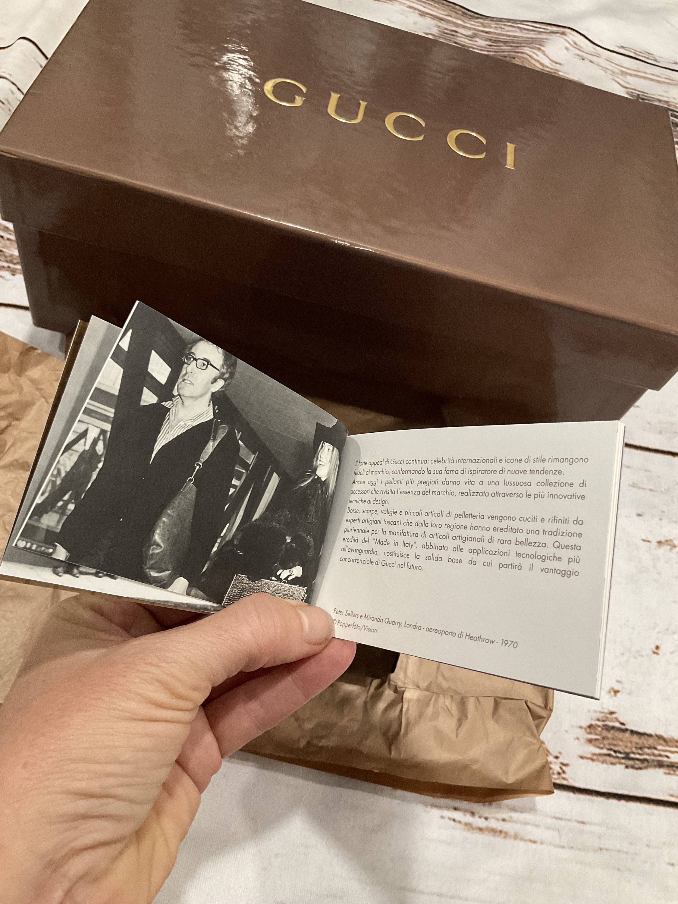 Gucci Mini Storybook, Tissue and Shoebox - Etsy