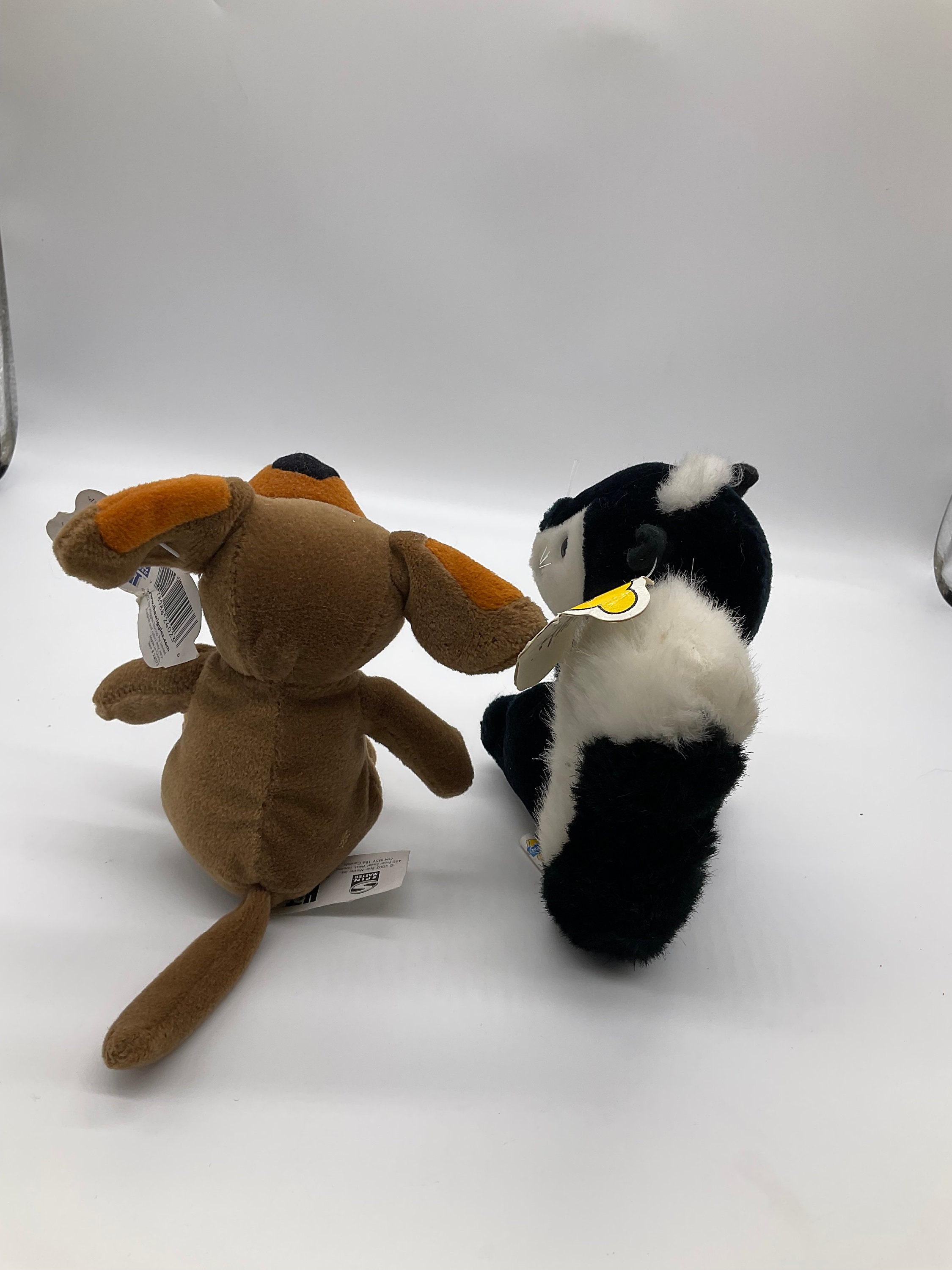 Vintage Wiggles Dog and Dakin Skunk - Etsy